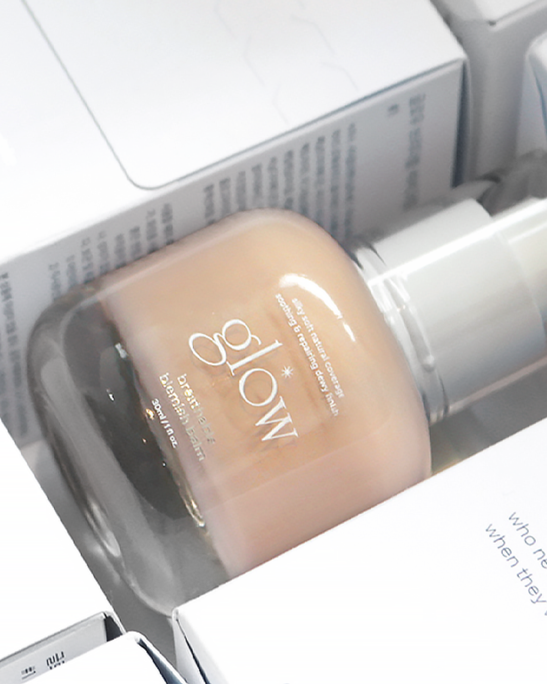 [PROMO] glow breathable blemish balm (#white/#one/#brown)